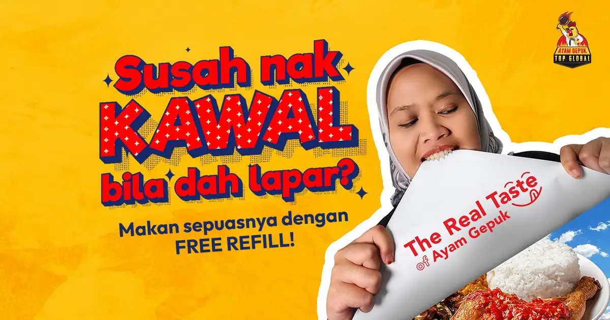 Menu - Ayam Gepuk Top Global